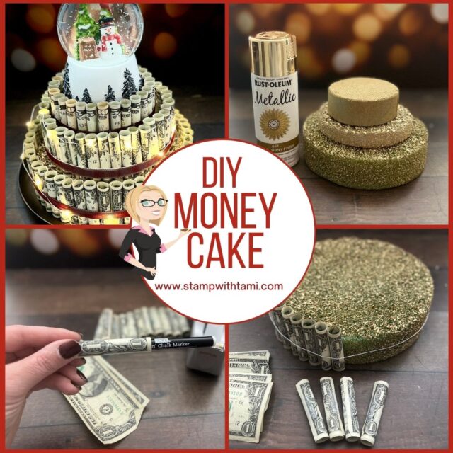Make Giving Cash Fun With Money Cakes | StampWithTami.com