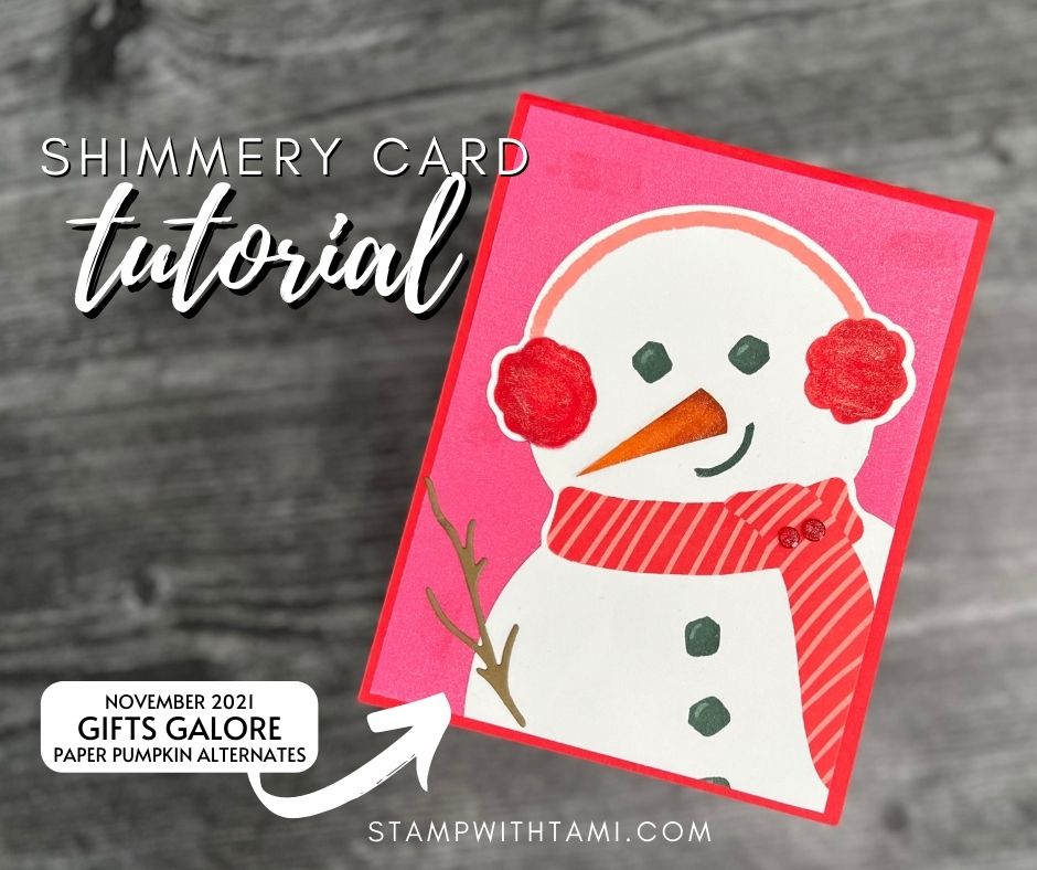 Shimmery Cards & PPX Blog Hop | Stampin Up | StampWithTami.com