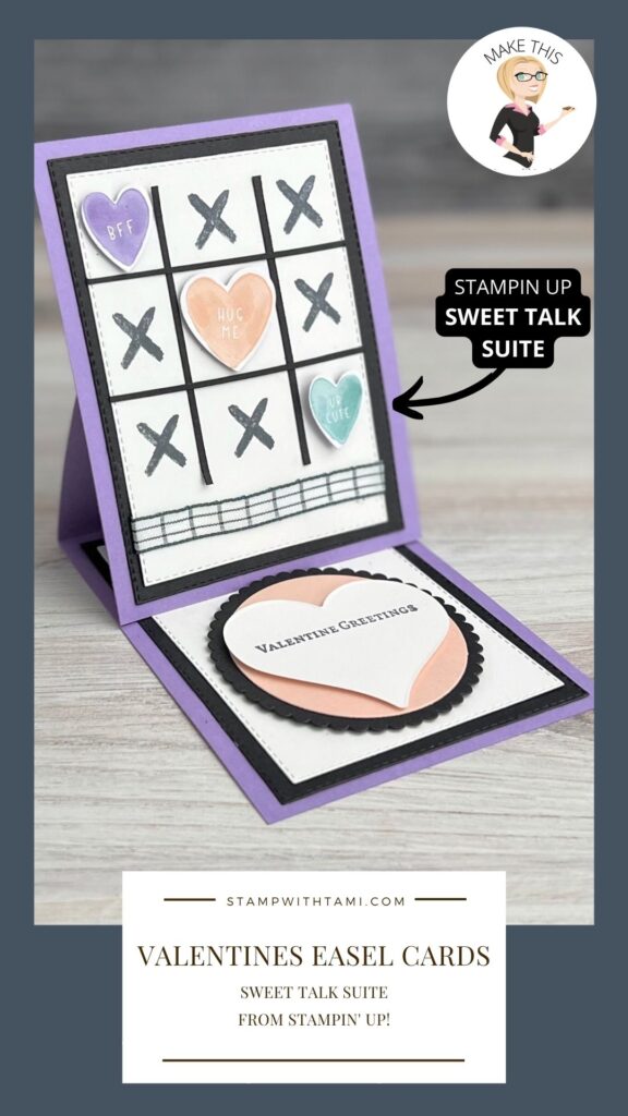 How To Make Easel Cards for Valentine's Day | StampWithTami.com