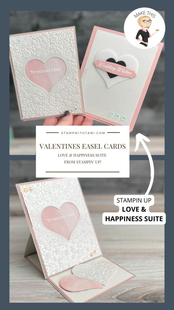 How To Make Easel Cards for Valentine's Day | StampWithTami.com