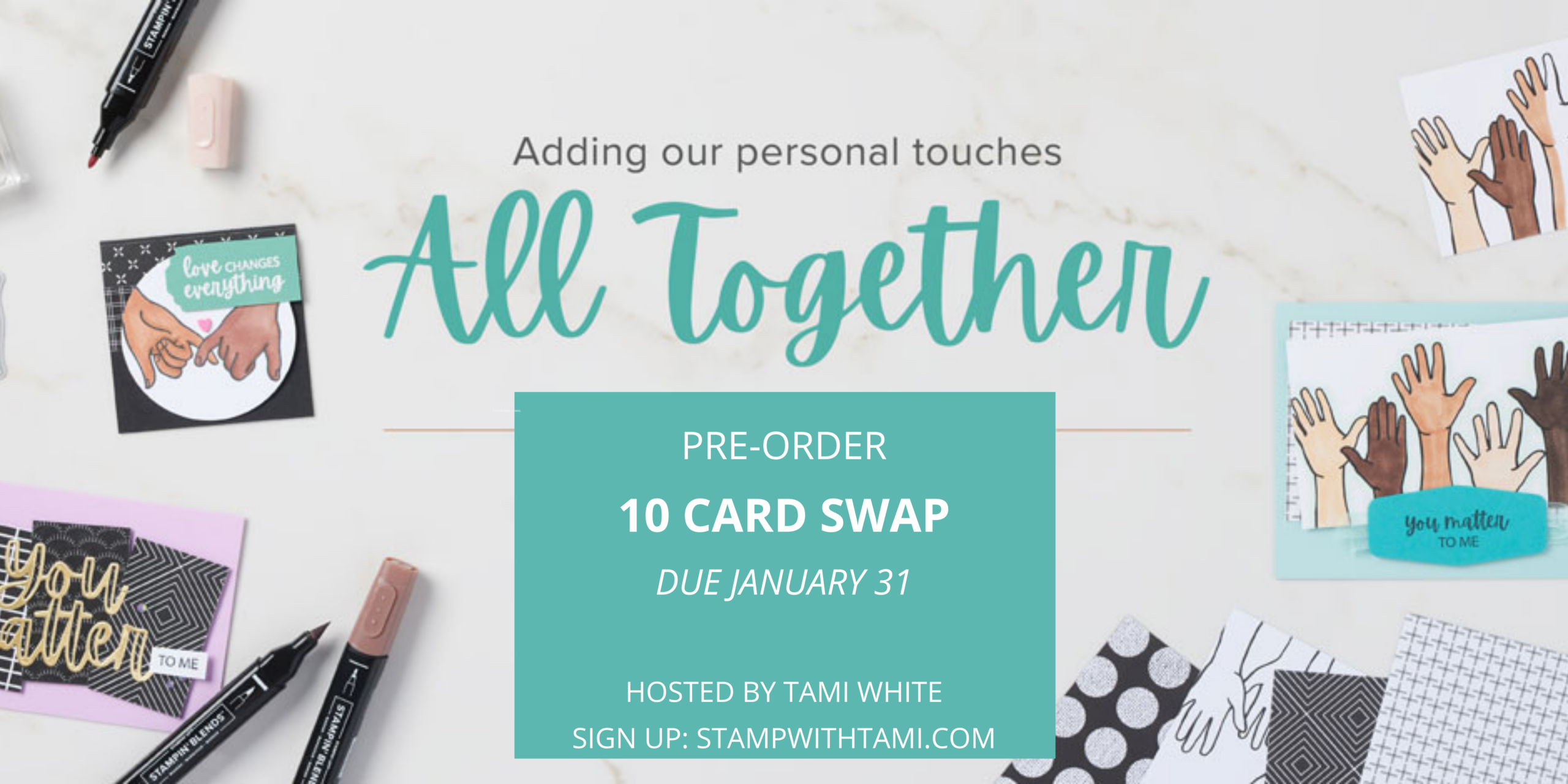 Card Swap: All Together Collection | StampWithTami.com