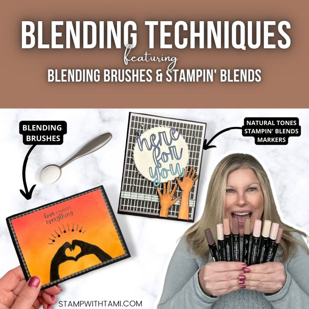 Blending Techniques Featuring the Stampin Up All Together Collection