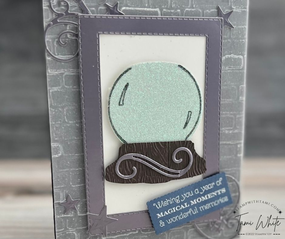 Stampin Up Gumball Greetings Series - Crystal Ball Card | StampwithTami