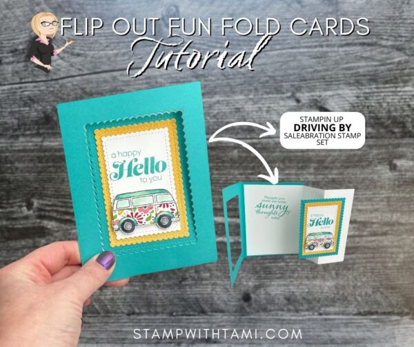 Stampin Up Driving By Card Tutorial | StampWithTami.com