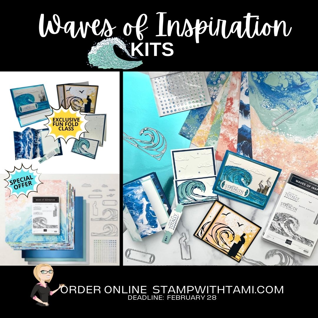 Waves of Inspiration Kits | Limited Time Only! | StampwithTami.com