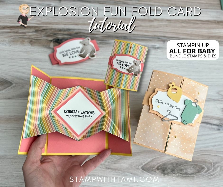 Stampin Up Simply Elegant Explosion Cards | StampWithTami.com