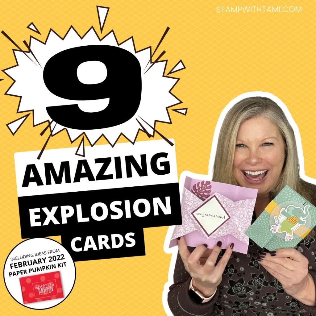Stampin Up Simply Elegant Explosion Cards | StampWithTami.com
