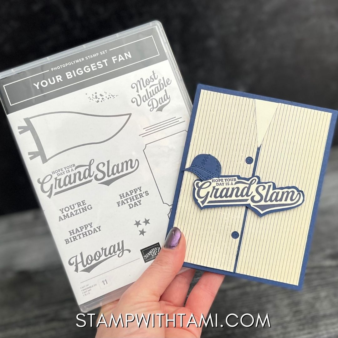 Hey Sports Fan Collection | Stampin Up | StampWithTami.com
