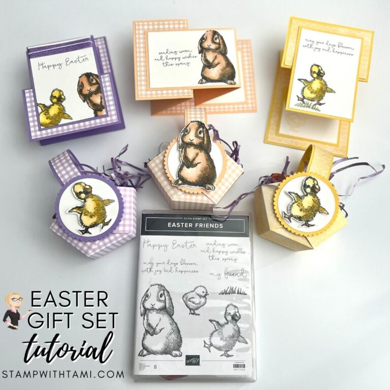 Easter Bunny Treat Basket | Stampin Up | StampWithTami.com