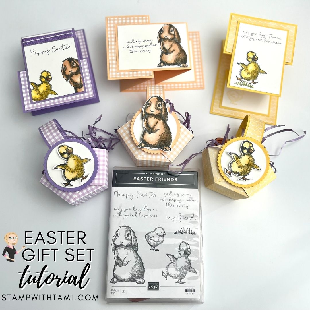 3 Amazing Easter Basket & Cards Gift Sets | Stampin Up | StampWithTami