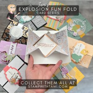 Stampin Up Simply Elegant Explosion Cards | StampWithTami.com