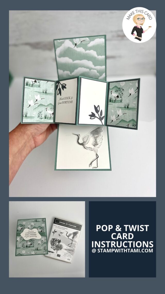 Pop & Twist Fun Fold Cards | Stampin Up | StampWithTami.com