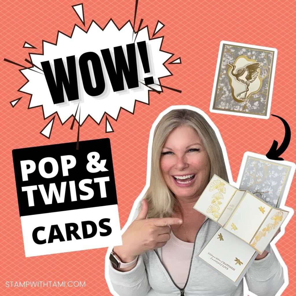 Pop & Twist Fun Fold Cards | Stampin Up | StampWithTami.com