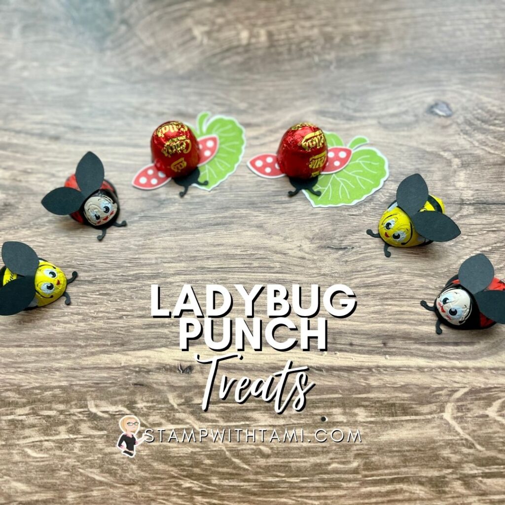 Ladybug Punch & Bee | Stampin Up | StampWithTami.com