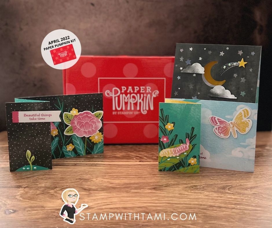 April Paper Pumpkin | Stampin Up | StampWithTami.com
