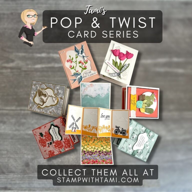 Pop & Twist Fun Fold Cards | Stampin Up | StampWithTami.com