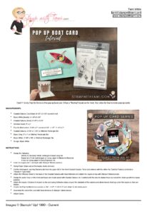 Adventurous Journey Card [Pop Up Series - Card 11] | Stampin Up Fun ...