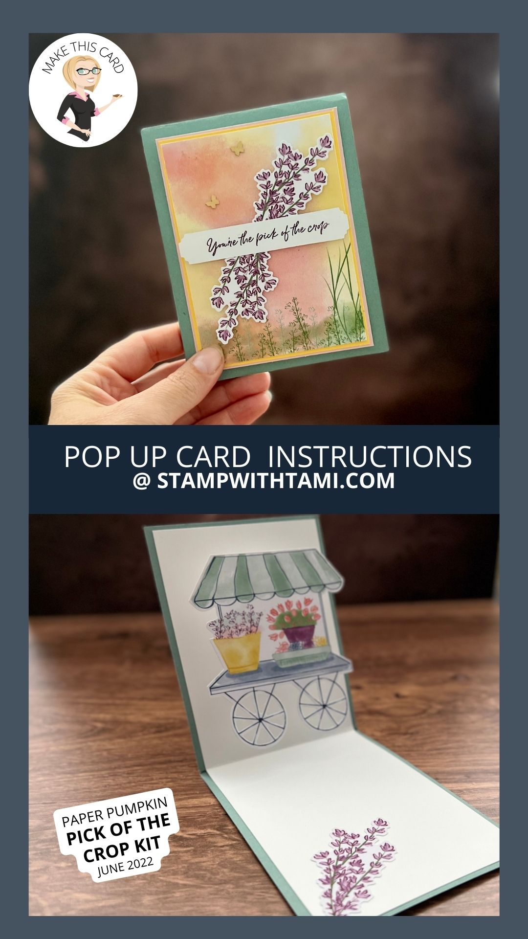 Pop Up Card PPX Paper Pumpkin Alternate | Stampin Up Paper Pumpkin