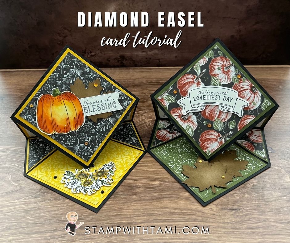 Rustic Harvest [Diamond Easel Series Cards 13 & 14]| Stampin Up Fun ...