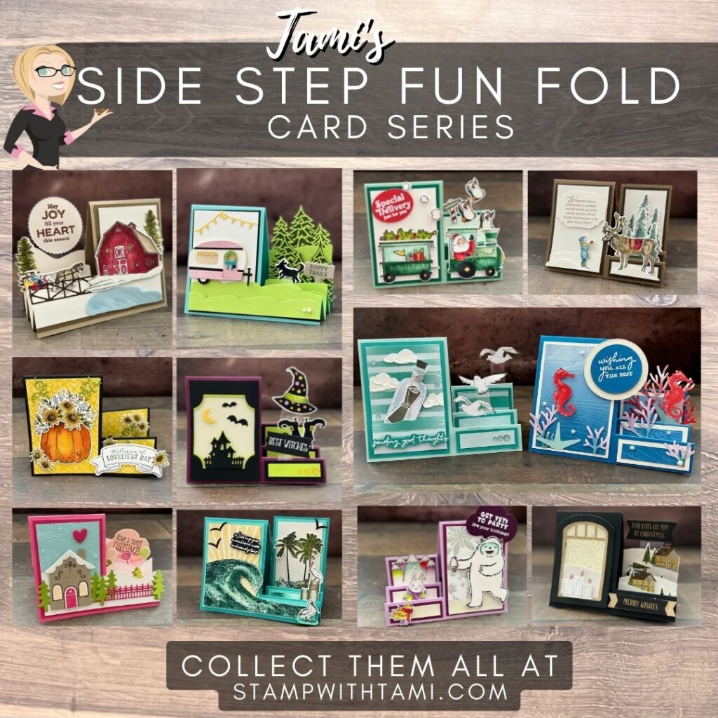 Side Step Fun Folds Series [Cards 1 & 2] | Stampin Up | StampWithTami.com