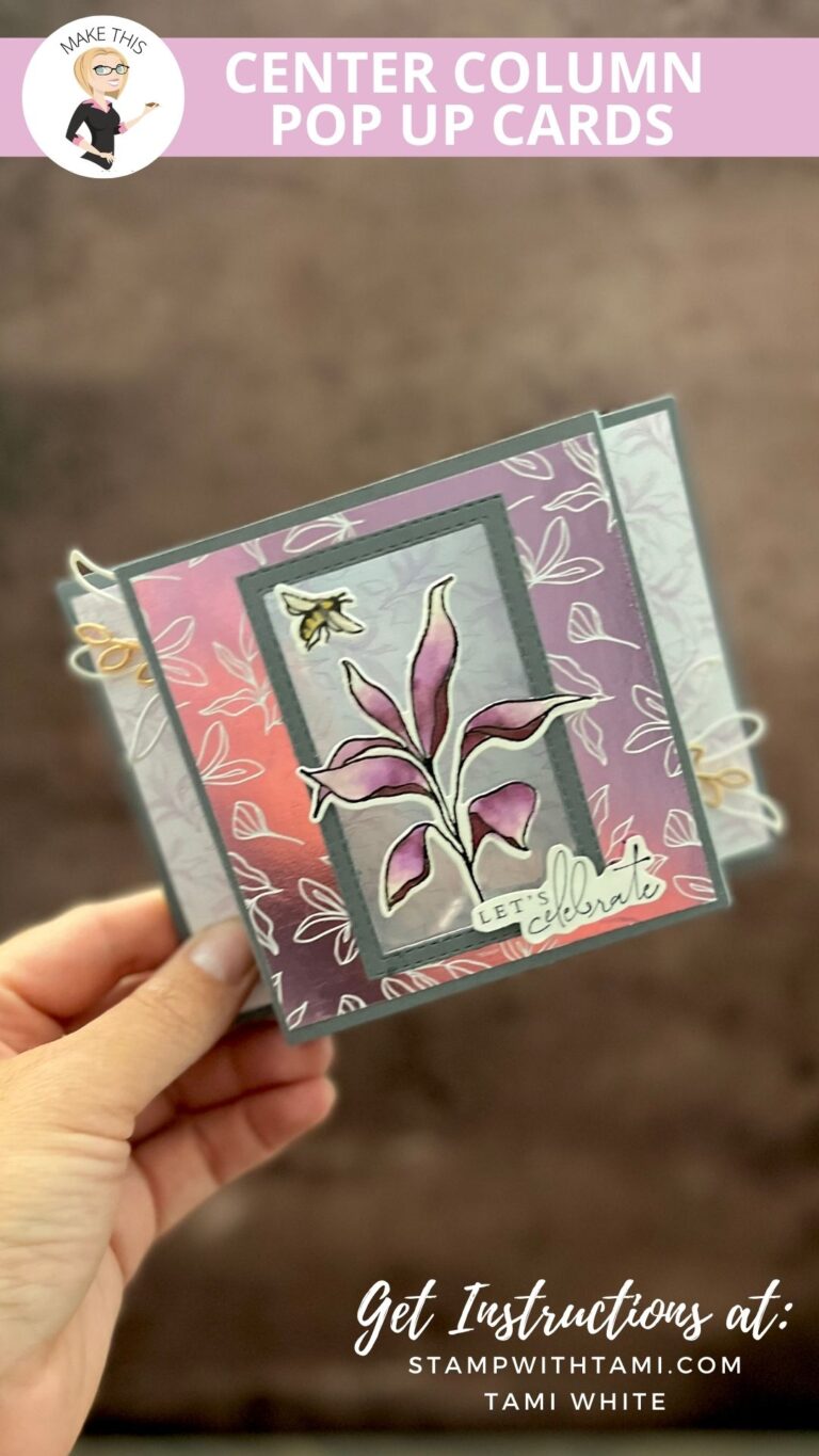 Splendid Day [Center Pop Up Series Cards 11-13] | Stampin Up Fun Fold Cards