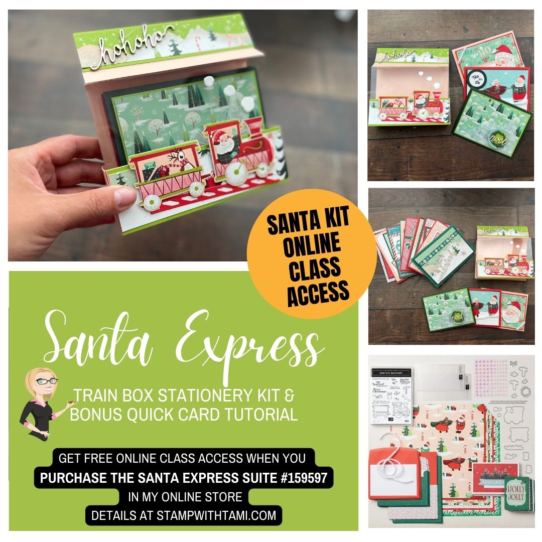 Stampin Up Santa Express Train Box Kit - Special Offer ends August 31 ...