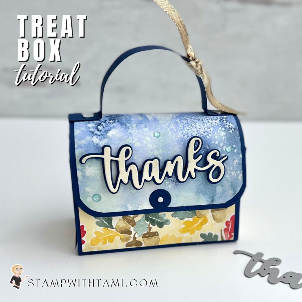 Amazing Thanks [Treat Box Series #3] | Stampin Up Fun Fold Cards
