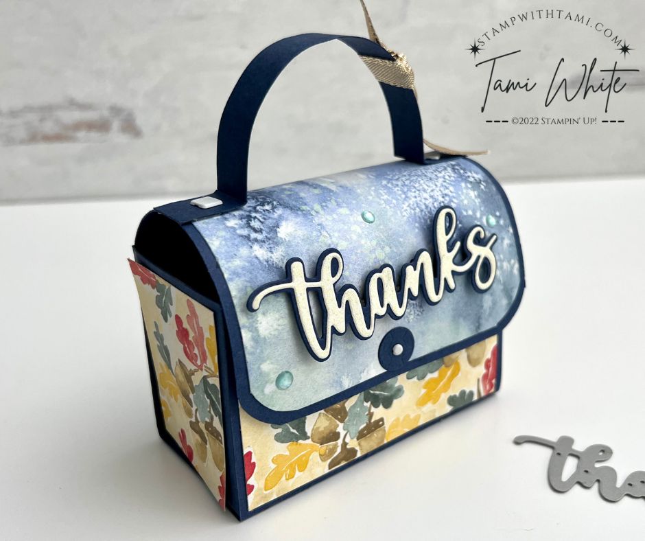 Amazing Thanks [Treat Box Series #3] | Stampin Up Fun Fold Cards