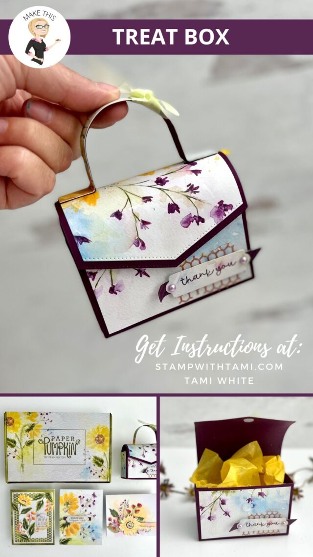 BLOG HOP & VIDEO: DIY TREAT & GIFT BOXES [BOX #1] | Stampin Up ...