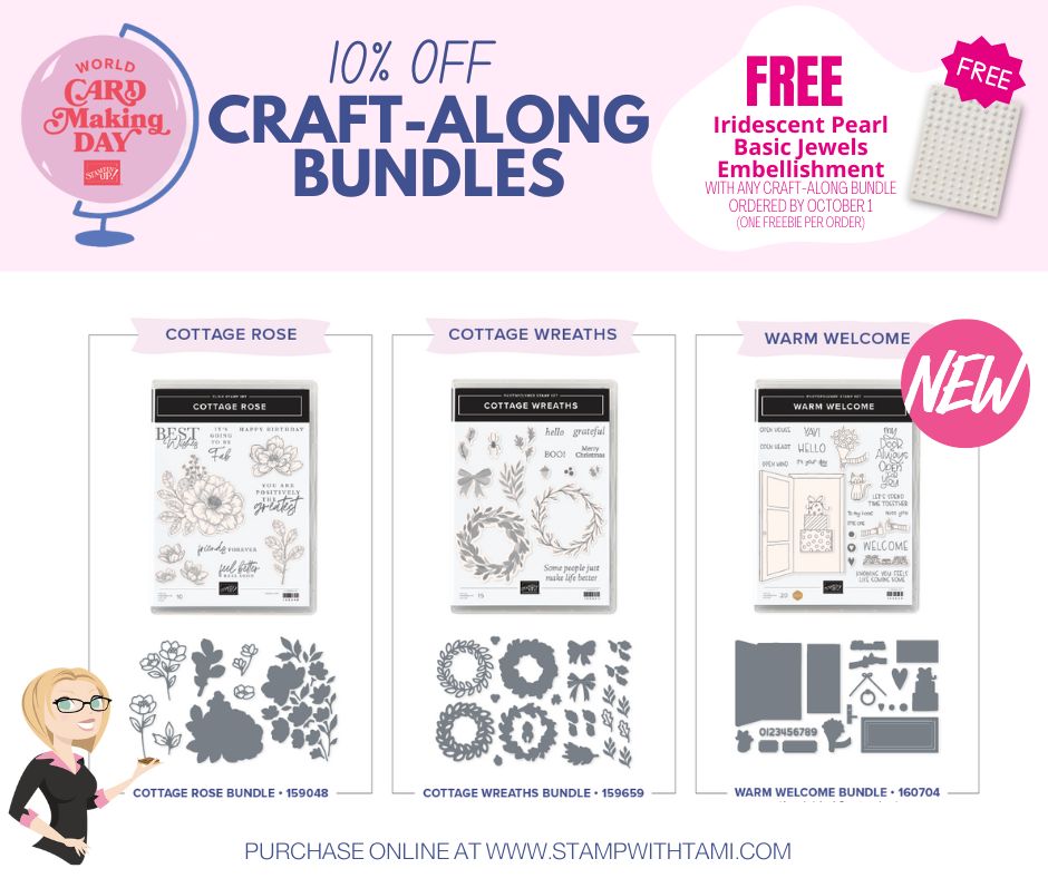 FREE PEARLS & WORLD CARD MAKING DAY EVENT - Stampin' Up! Demonstrator ...