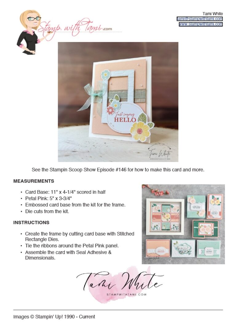 Nourish & Flourish Kits [Stampin Scoop #146] | StampWithTami.com