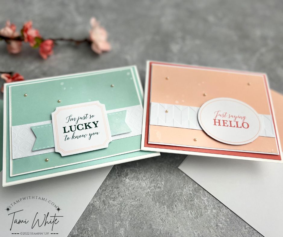 Nourish & Flourish Cards Series #6-8 | Stampin Up Fun Fold Cards