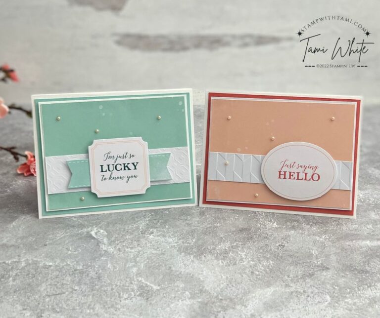 Nourish & Flourish Cards Series #6-8 | Stampin Up Fun Fold Cards