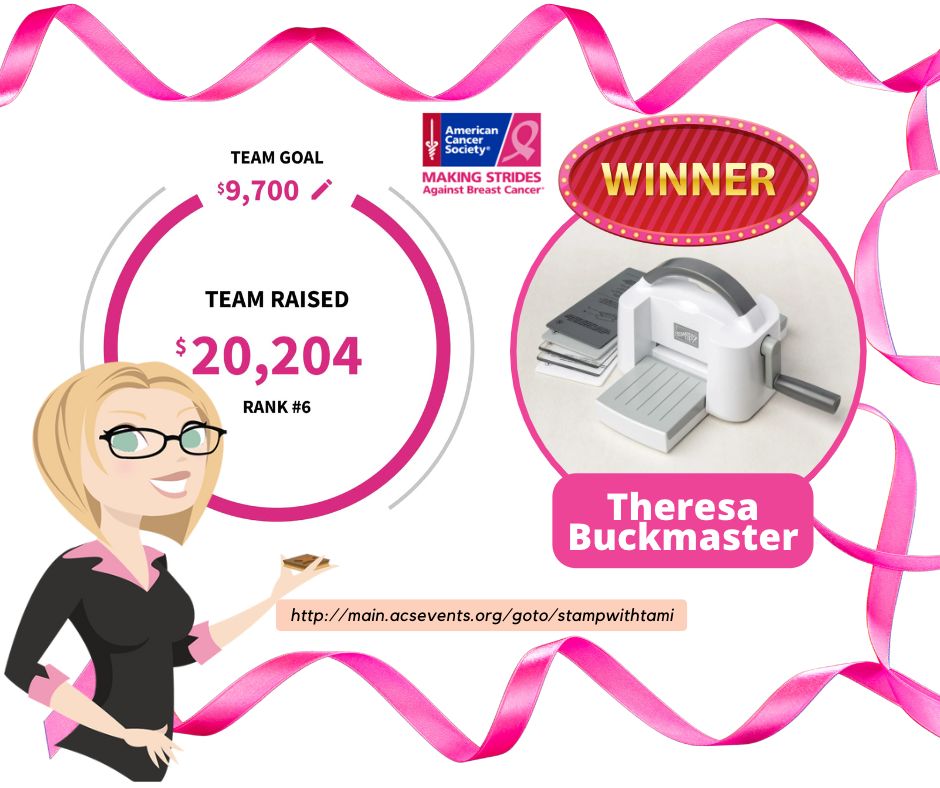 13th Annual Stamp Out Breast Cancer | Stampin' Up! | StampWithTami