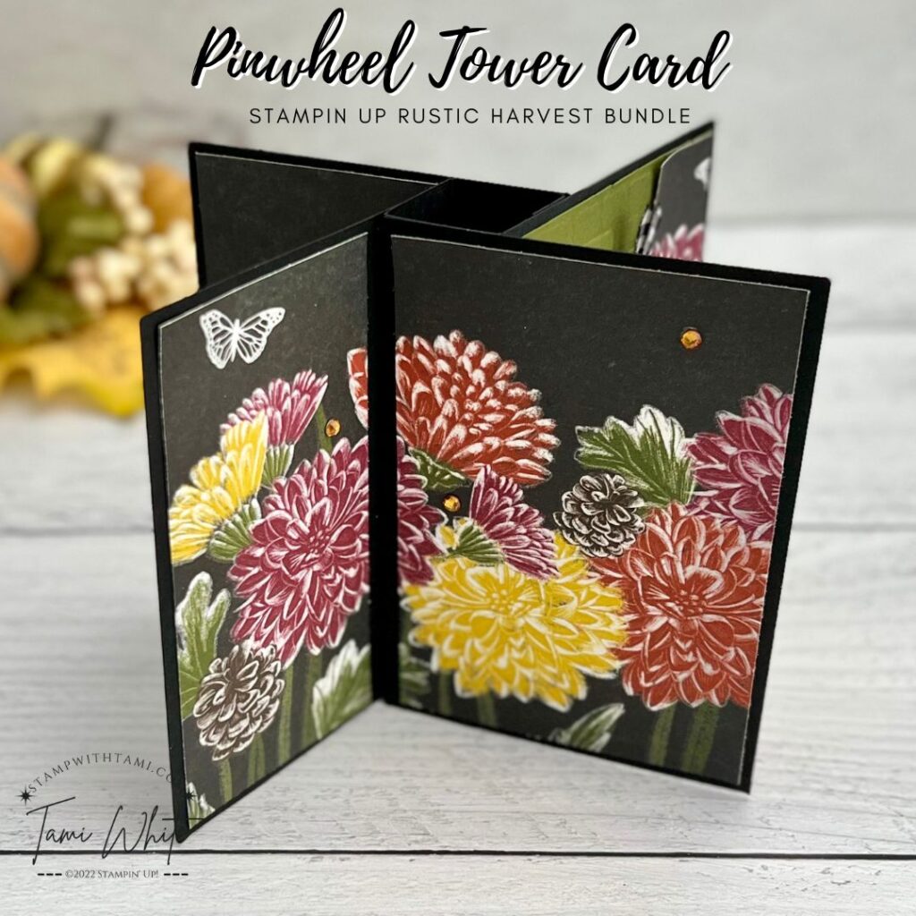 Rustic Harvest [Pinwheel Tower Series #3] | Stampin Up Fun Fold Cards