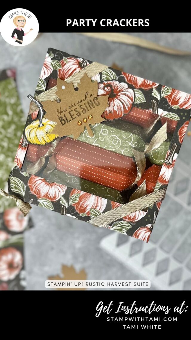 Rustic Harvest [Party Cracker Series #2] | Stampin Up Party Crackers
