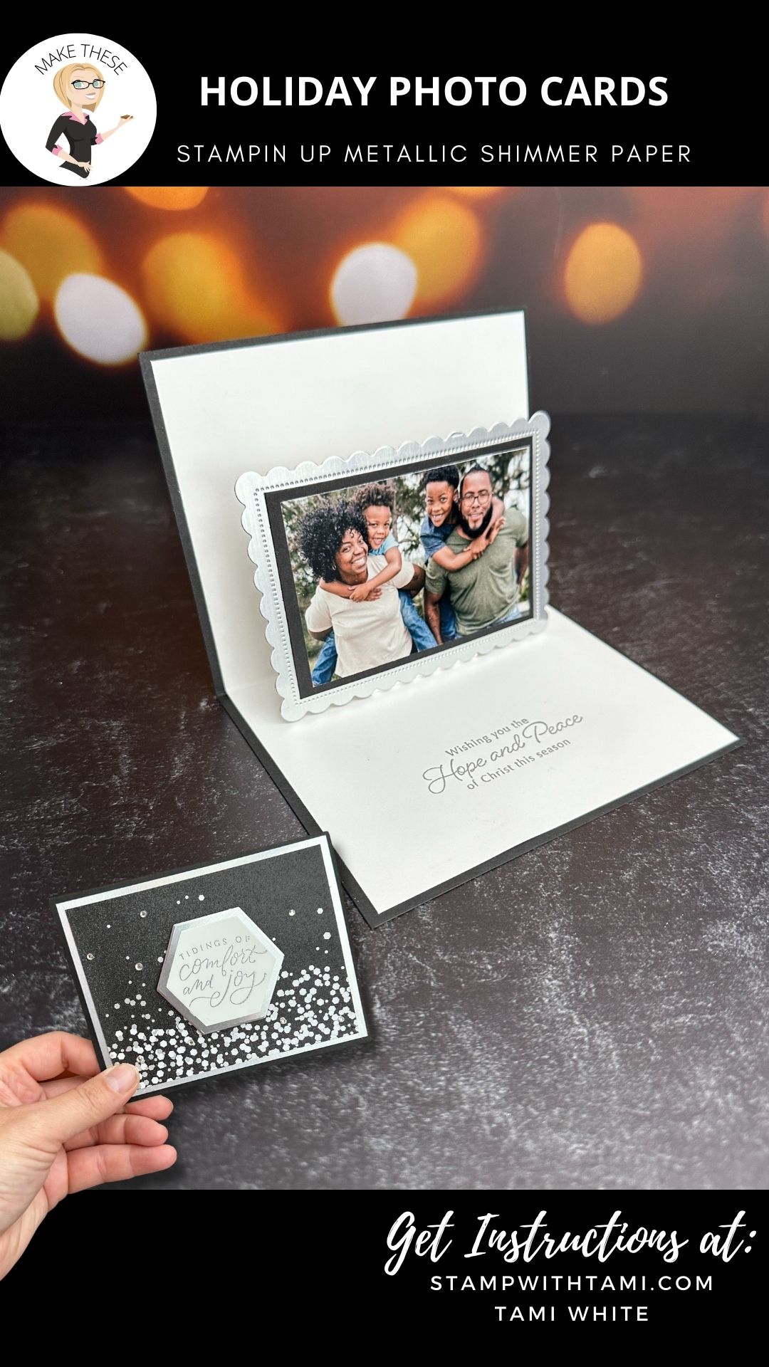 Metallic Shimmer Photo Card Set [Photo Card Series #19-21] | Stampin Up ...