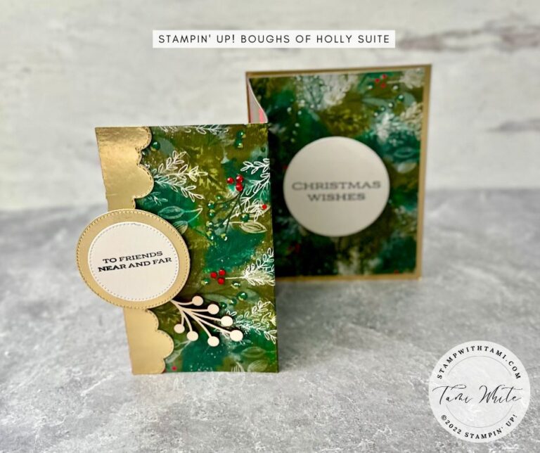Boughs of Holly [Accordion Card Set] | Stampin Up Party