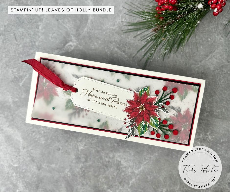 Boughs of Holly [Slimline Card Set] | Stampin Up Party