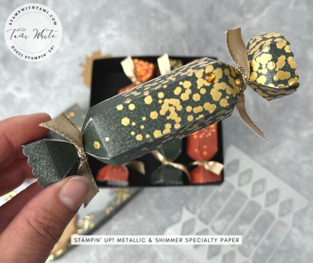 Metallic Shimmer [Party Cracker Series #5] | Stampin Up Party Crackers