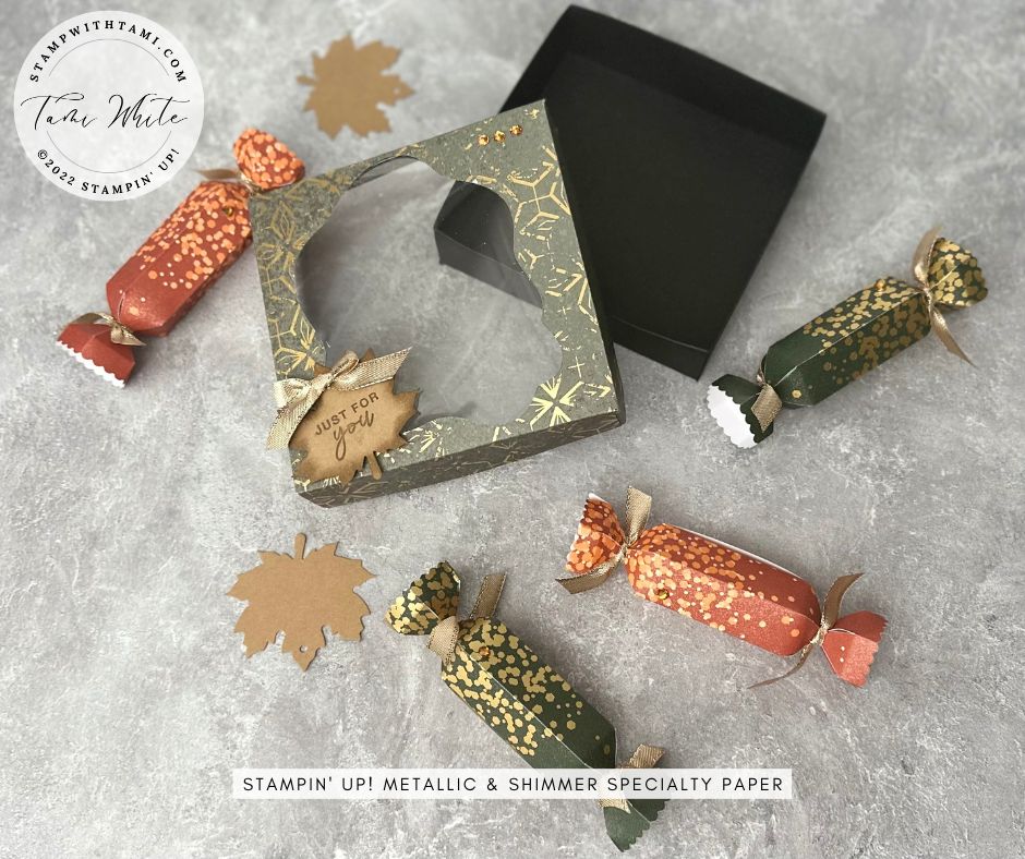 Metallic Shimmer [Party Cracker Series #5] | Stampin Up Party Crackers