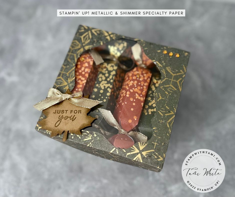 Metallic Shimmer [Party Cracker Series #5] | Stampin Up Party Crackers