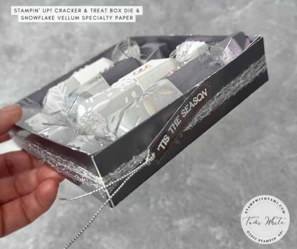 Snowflake Vellum [Party Cracker Series #7] | Stampin Up Party Crackers