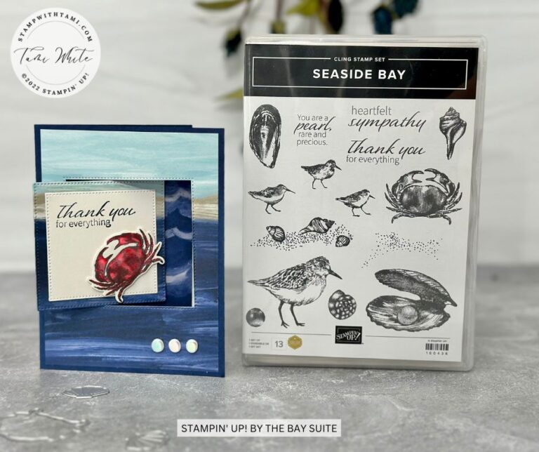 Seaside Bay [Pop Out Swing Series #7] | Stampin Up Party