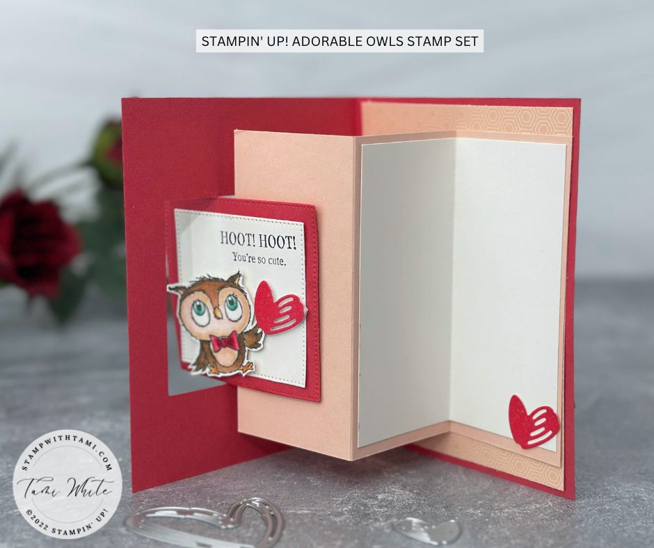 Adorable Owls [Pop Out Swing Series #4] | Stampin Up Party