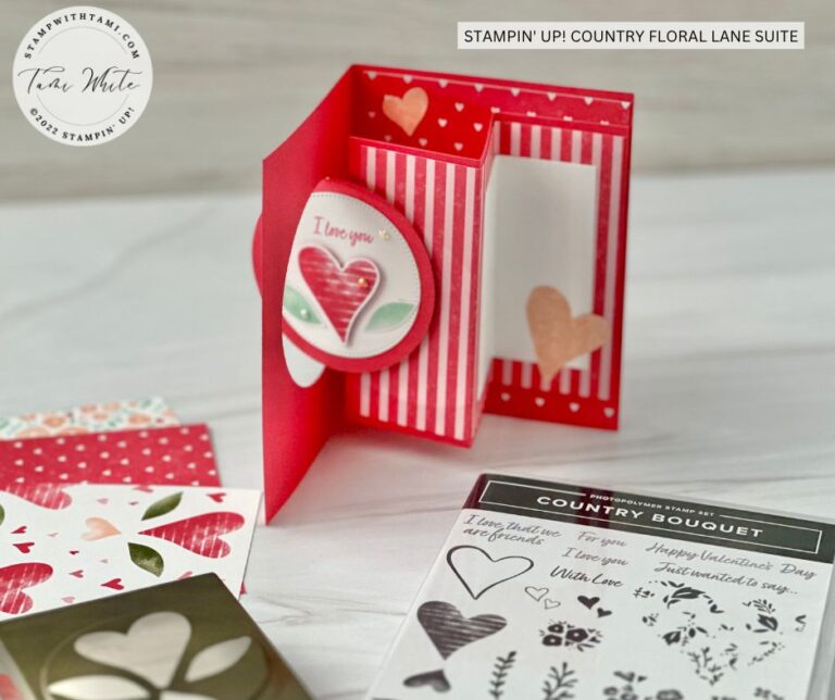 Country Floral Lane [Pop Out Swing Series #9] | Stampin Up Party
