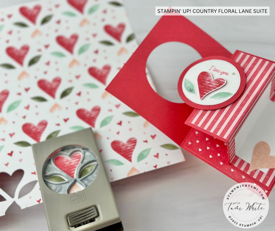 Country Floral Lane [Pop Out Swing Series #9] | Stampin Up Party