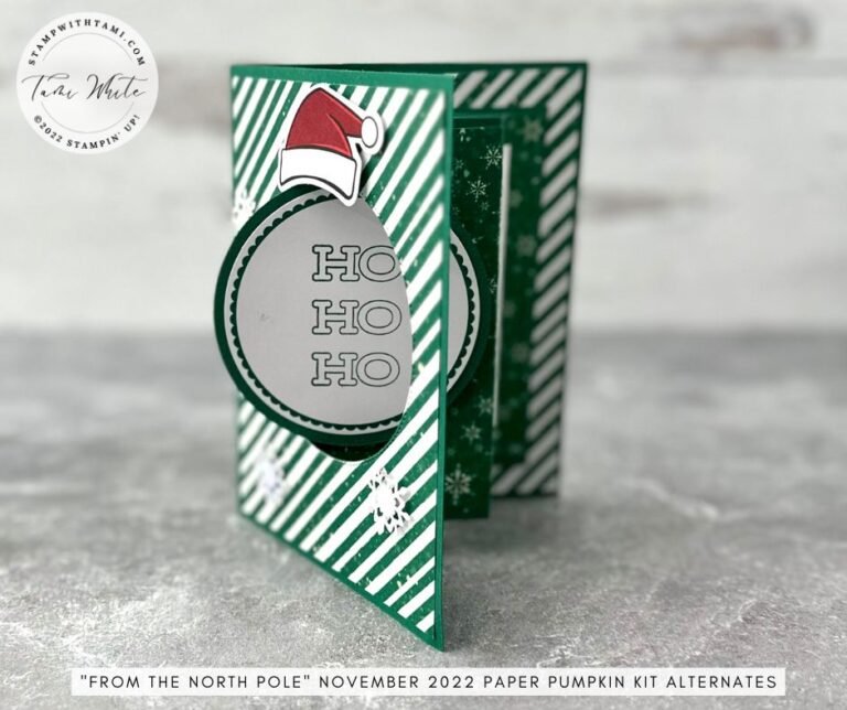 From the North Pole [Pop Out Swing Series #1] | Stampin Up Party
