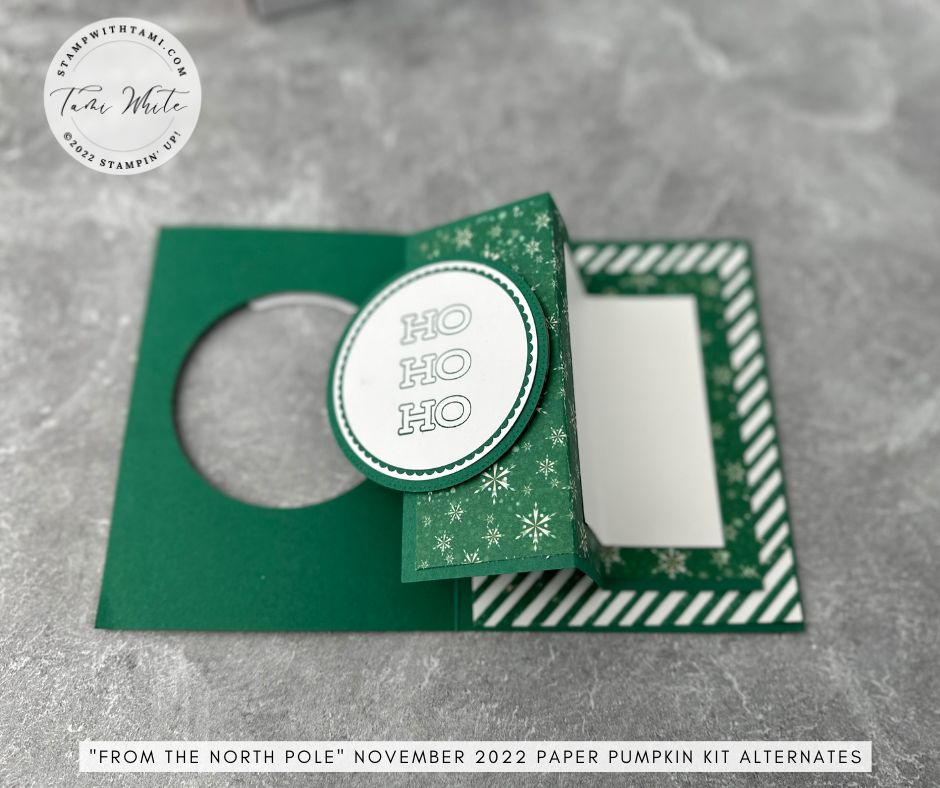 From the North Pole [Pop Out Swing Series #1] | Stampin Up Party