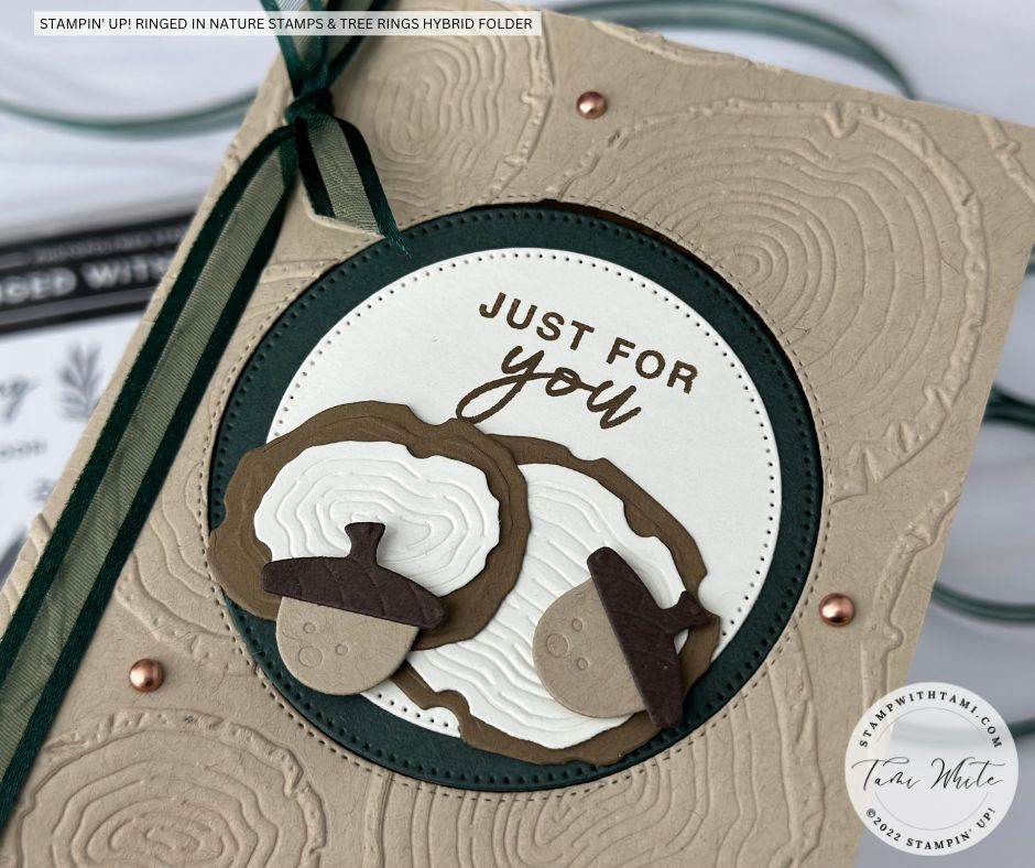 Tree Rings [Pop Out Swing Series #5] | Stampin Up Party